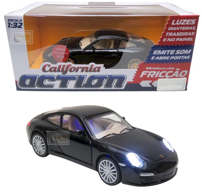 Miniatura em Metal - Som e Luz - California Action - 1/32 - California ...