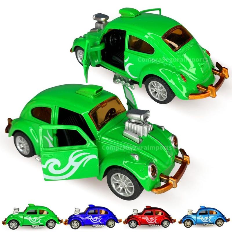 Miniatura Fusca Beetle Rt Customizado Dragracer Abre Porta - Europio ...