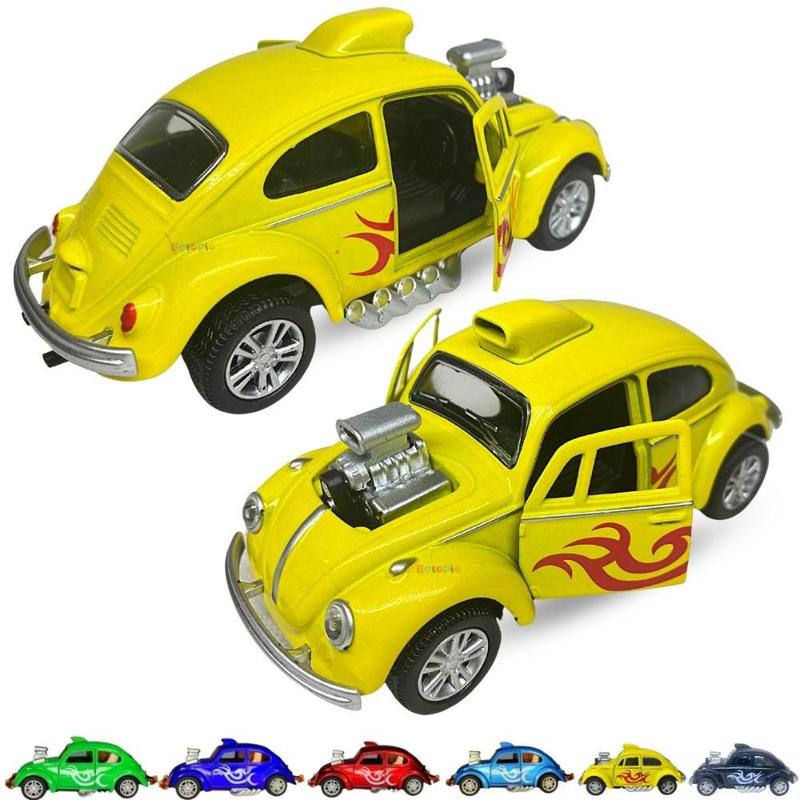 Miniatura Fusca Beetle Rt Customizado Dragracer Abre Porta - Europio ...