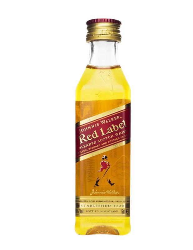 Miniatura Johnnie Walker Red Label 50 ml - DIAGEO - Whisky - Magazine Luiza
