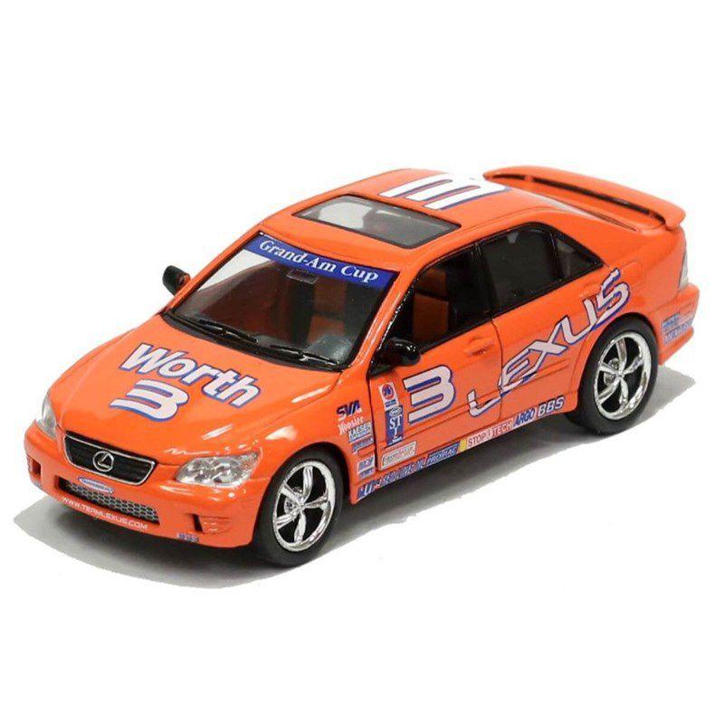 Miniatura Lexus Is 300 Rally Laranja 1:36 - Kinsmart - Carrinhos e Cia ...