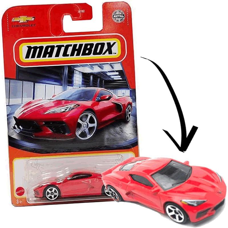 Miniatura Matchbox Corvette C8 2020 Metal Mattel GVX50 - Carrinhos e ...