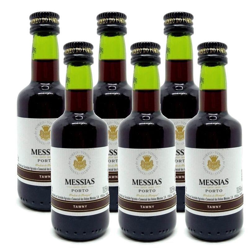 Miniatura Mini Vinho Do Porto Messias Tawny 50ml 06 Unidades - Vinho ...