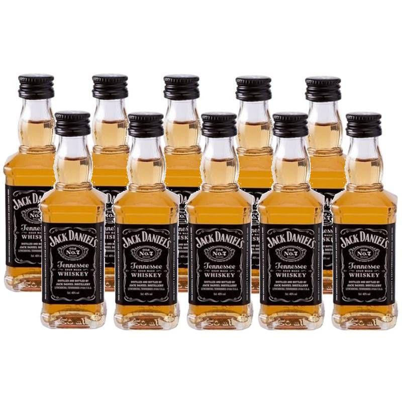 Miniatura Mini Whisky Jack Daniel's 50ml 10 Unidades - Whisky ...