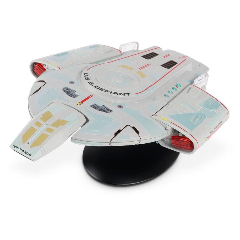 Miniatura Nave Espacial Star Trek U.S.S. Defiant NX-74205 - Eaglemoss ...