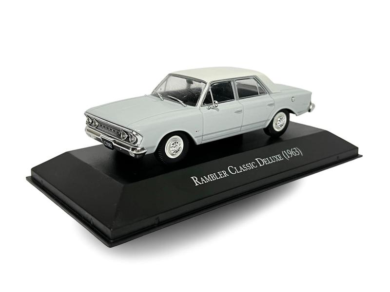 Miniatura Rambler Classic Deluxe 1963 Coleção Argentina 1:43 - Luppa ...