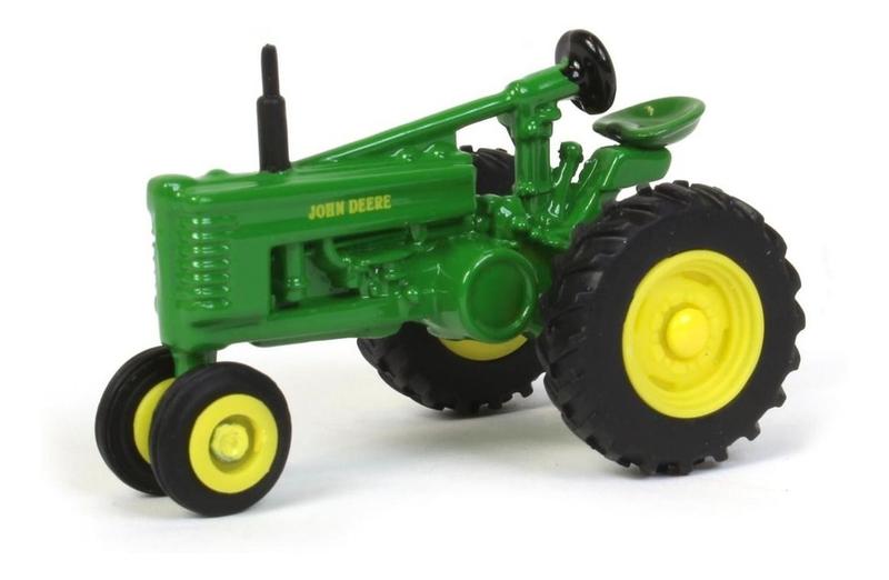Miniatura Trator Ertl John Deere Model H Verde Escala 1/64 - Carrinhos ...