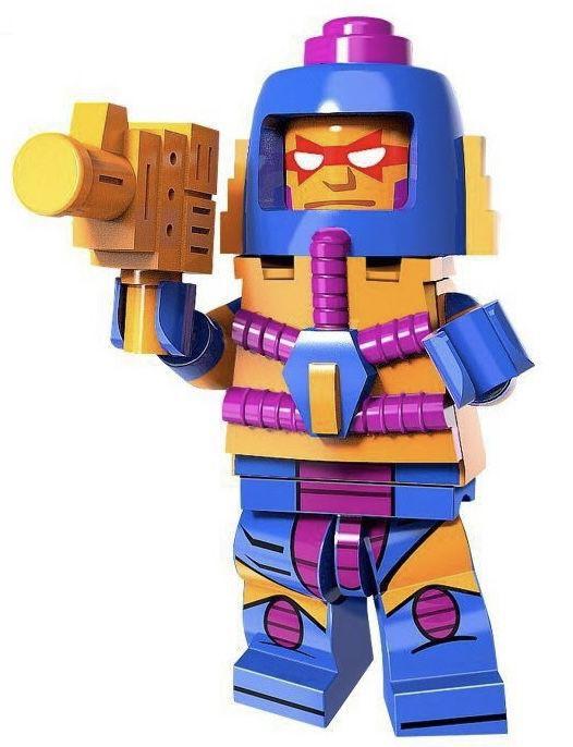 Minifigure Man a Face He-Man and the Masters of the Universe - Mega ...