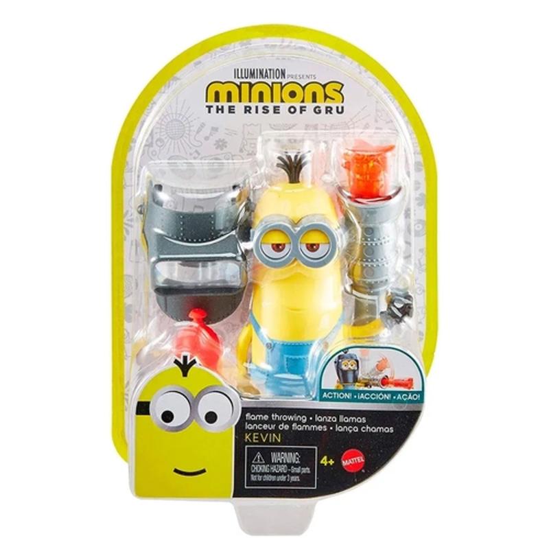 Minions Travessos Kevin Lança Chamas - Mattel - GMD91 - Bonecos ...