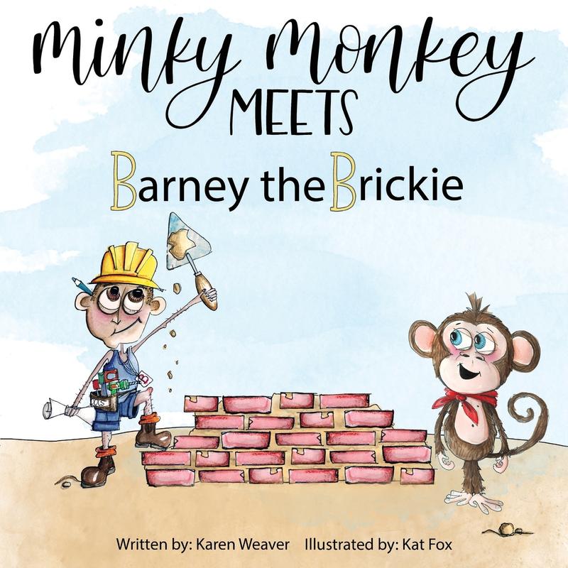 Minky Monkey Meets Barney the Brickie - Serenity Press Pty.Ltd - Livros ...