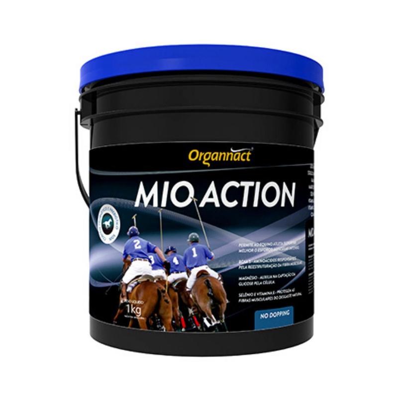 Mio Action 1Kg Suplemento Vitamina Equinos Organnact - Vitaminas e ...