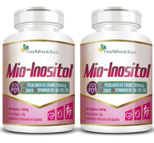 Mio Inositol 2 X 60 Cápsulas - Flora Nativa - Fitoterápicos - Magazine ...