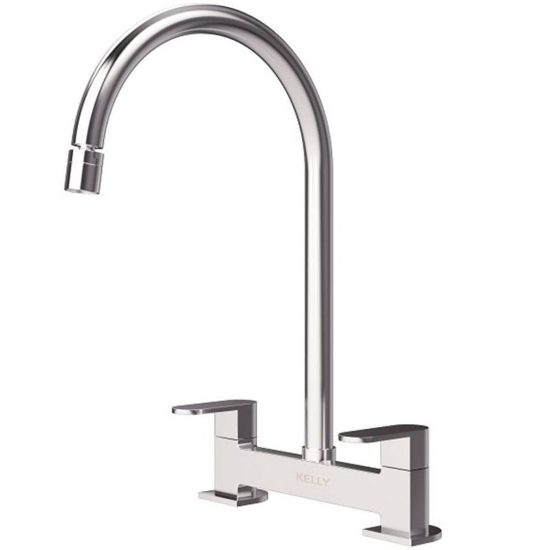 Misturador cozinha pia arejador articulado cromado kelly - KELLY METAIS ...
