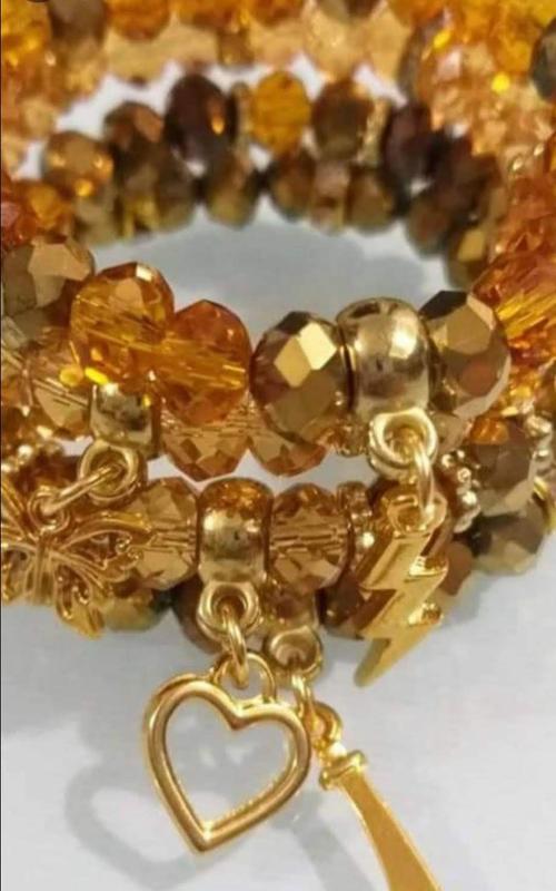 Mix de pulseiras com pedras naturais - RÔ HALN BIJOUX E ACESSÓRIOS ...