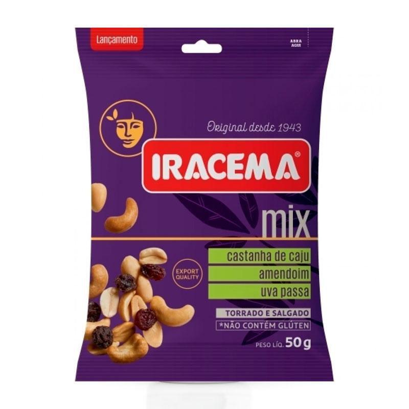 Mix Nuts Iracema Castanha de Caju, Amendoin e Uva Passa 50g - Mix de ...