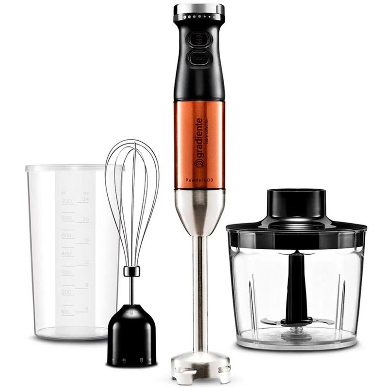 Mixer Gradiente Powder 600 3 Em 1 Cobre Collection 600w 220V - Mixer ...