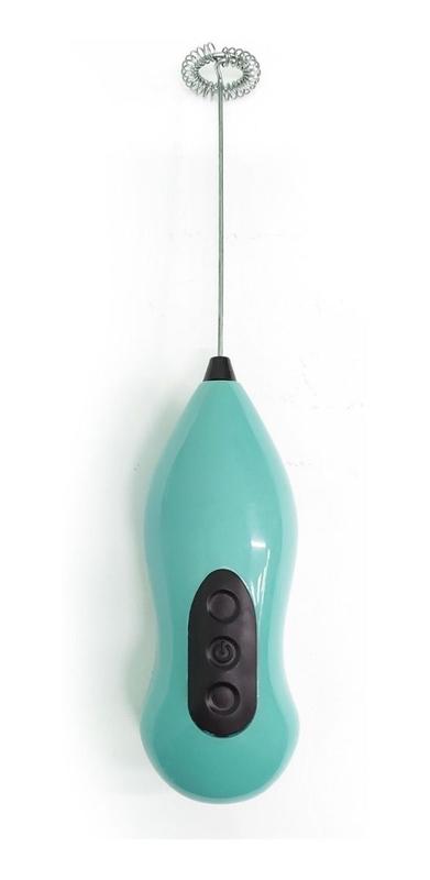 Mixer Mini Misturador De Bebidas Café Leite Achocolatado Cor Azul - IMP ...