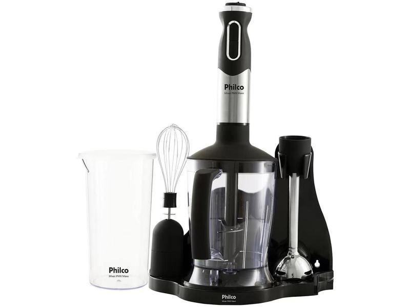 Mixer Philco 3 em 1 Preto e Cinza 500W - PMX Maxx - Mixer - Magazine Luiza