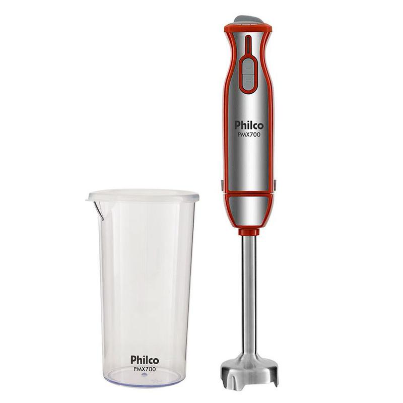 Mixer Philco Inox PMX700 Vermelho 700W 110v - Mixer - Magazine Luiza