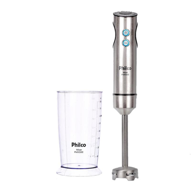 Mixer Philco PMX500I 500W Inox Prata - Mixer - Magazine Luiza