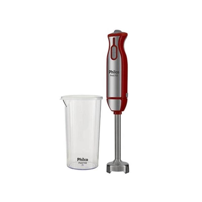 Mixer Vermelho 700w Philco 127v Pmx700 com Copo Medidor - Mixer ...