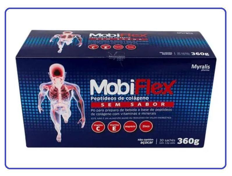 Mobiflex Peptídeos de Colágeno 30 Sachês de 12g - Myralis - Myralis ...