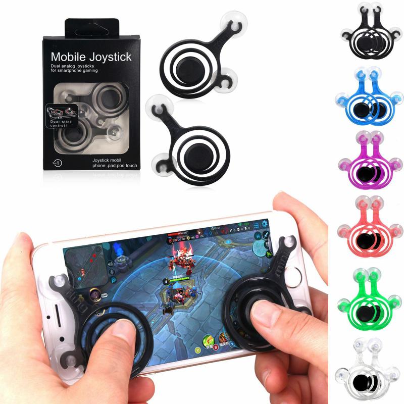 Mobile Joystick Dual Analog Gaming Para Celular Tablet Jogos Mobile Fps ...