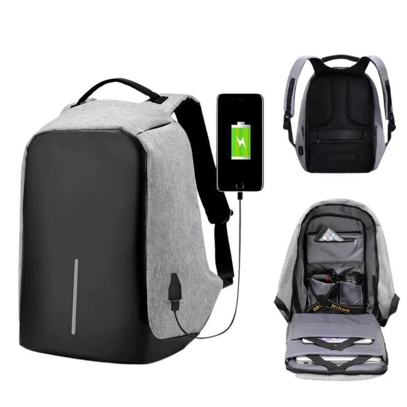 Mochila Antifurto Impermeável Saída Cabo Aux Usb Envio Já - Swiss Movw ...