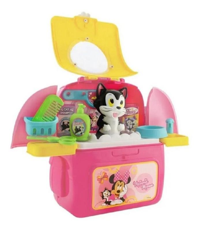 Mochila Brinquedo Gato Petshop Minnie Mouse Disney - Mochilas ...