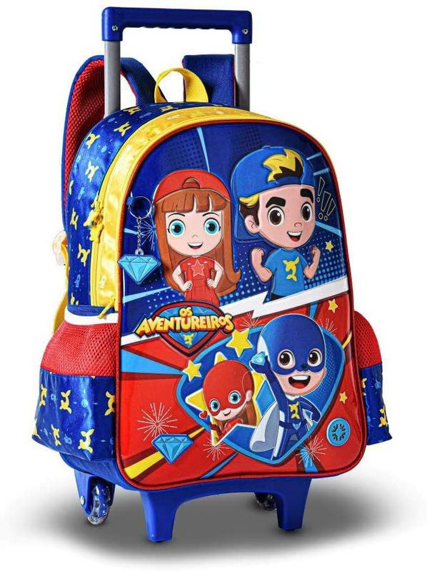 Mochila C/ Carrinho Os Aventureiros Luccas Neto Ln3234K - MARCA NODIS MIGRACAO - Mochilas ...