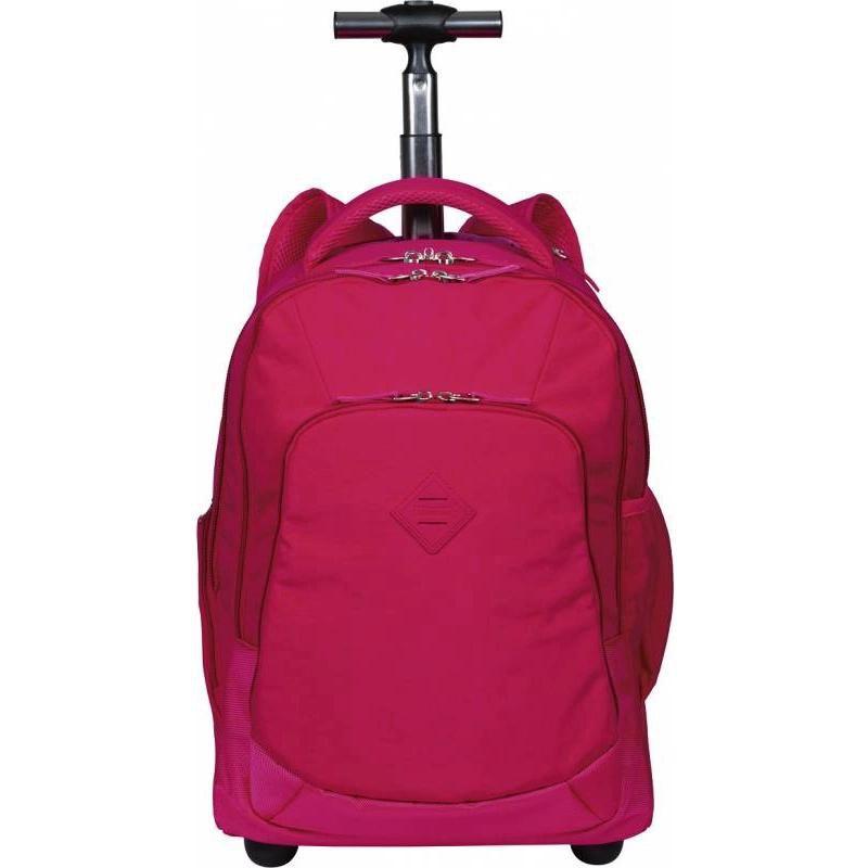 Mochila Carrinho Rolling Crinkle Rosa 2 Rodas - Sestini - Mochilas ...