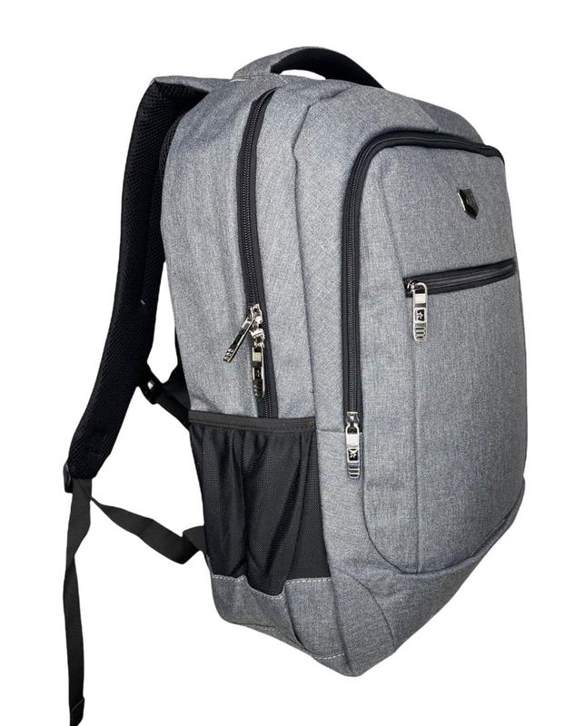 Mochila Casual Feminina Masculina Reforçada Saída USB Suporte Notebook ...