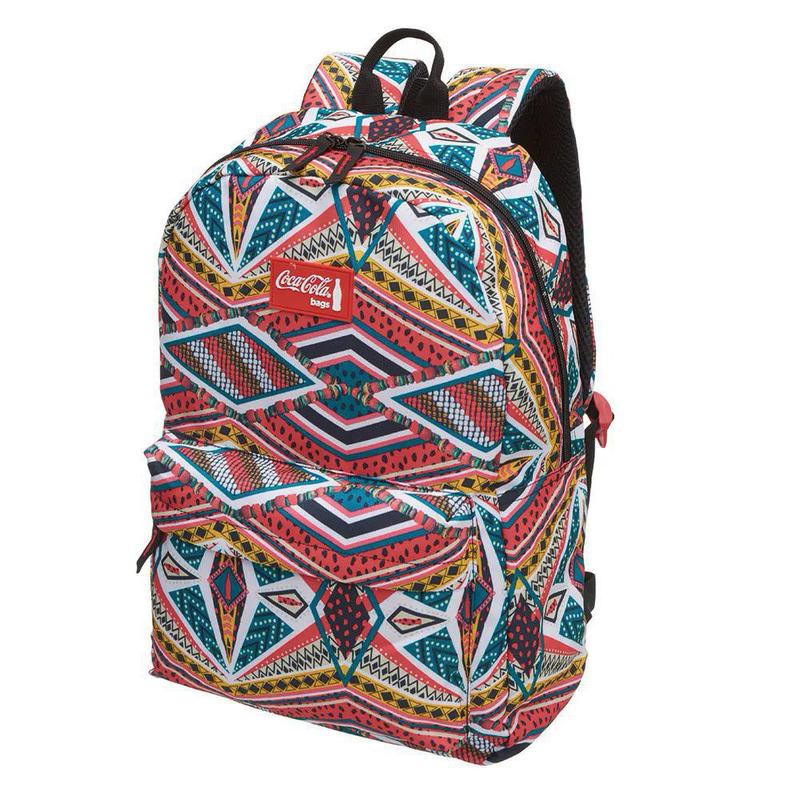 Mochila Coca Cola Tribal Vibe PACIFIC - Mochilas - Magazine Luiza