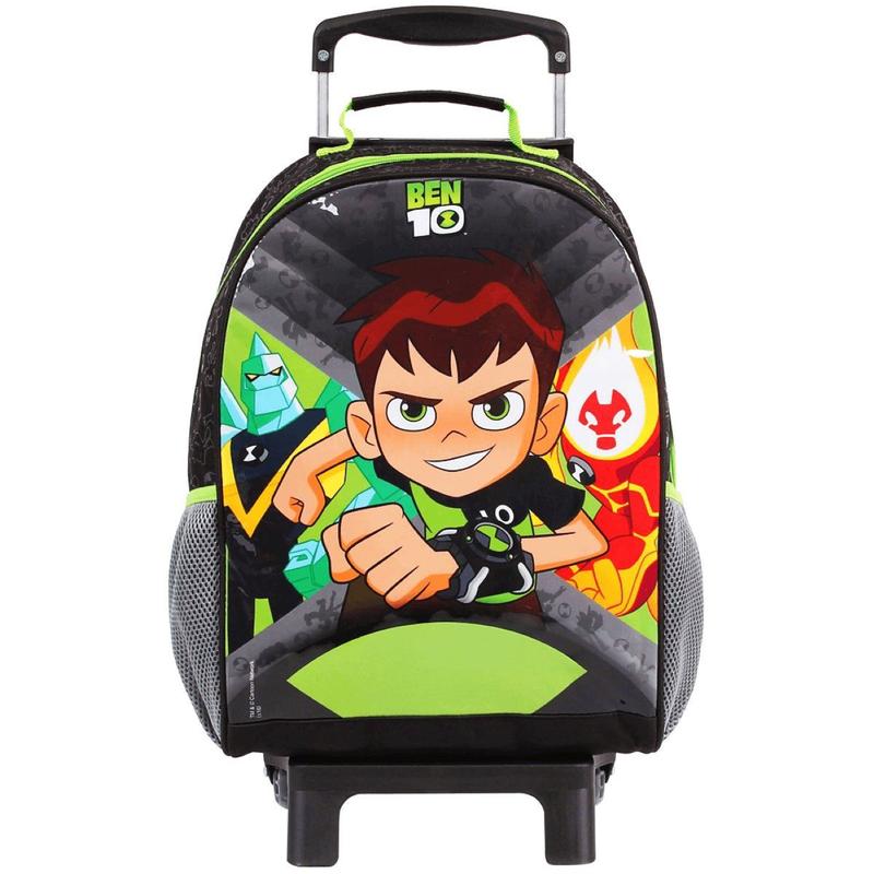 Mochila com Carrinho Ben 10 Dermiwil 36932 - Mochilas e Pastas ...