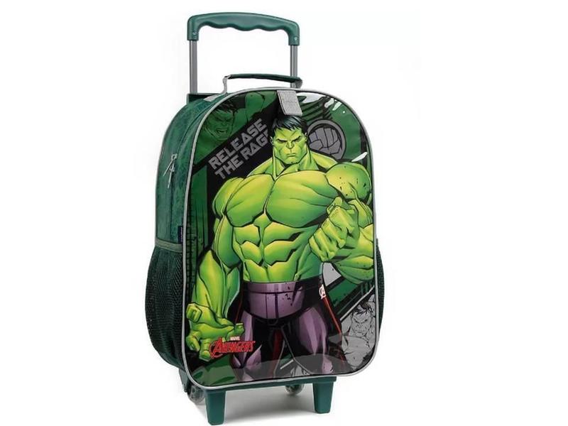 Mochila De Rodinha Hulk Original Marvel - Dermiwil - Mochilas ...