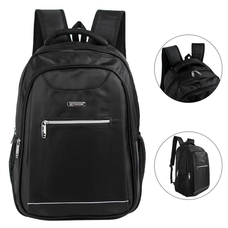 Mochila Executiva Multifuncional Com Divisória P Notebook - Bolsas e ...