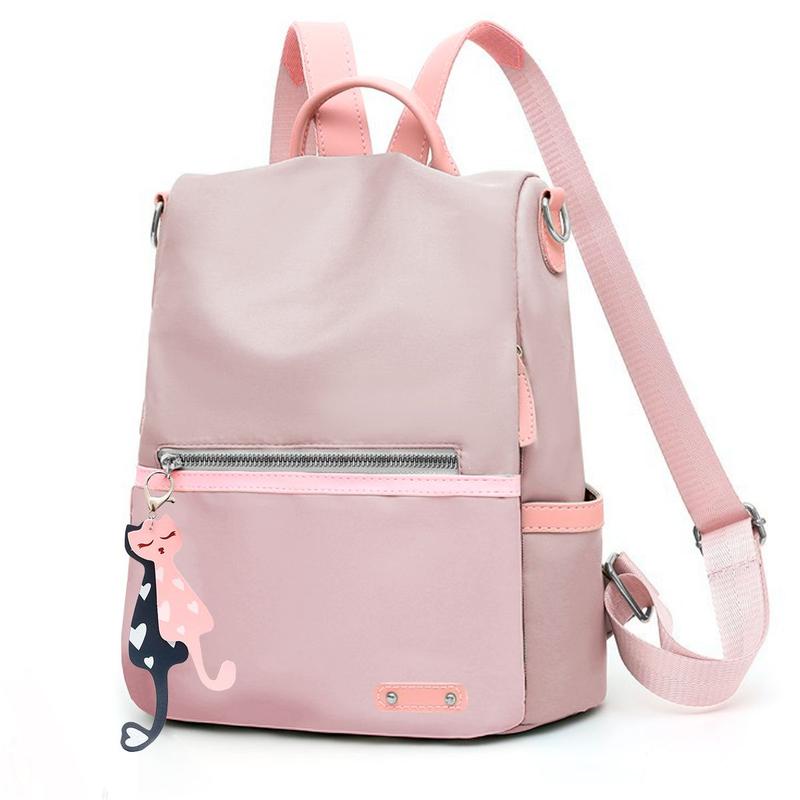 Mochila Feminina Transversal Vira Bolsa Ombro Lateral Fechamento ...