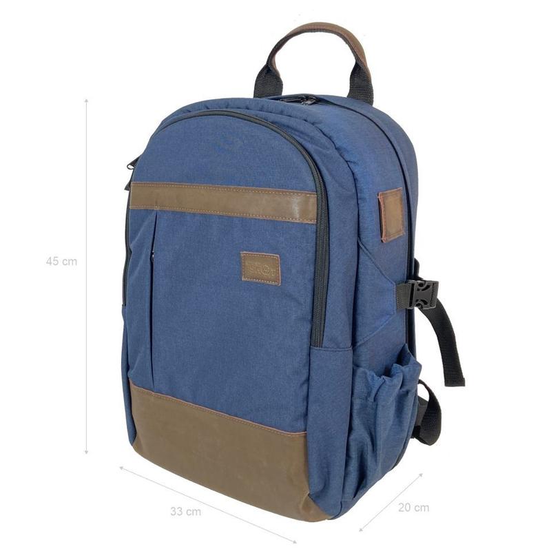 Mochila Fotográfica Profissional Optibag Color - Azul - optisom ...