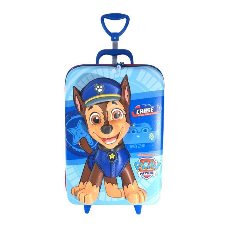 mochila infantil 3d com 3 rodinhas paw patrol chase - maxtoy - Mochilas ...
