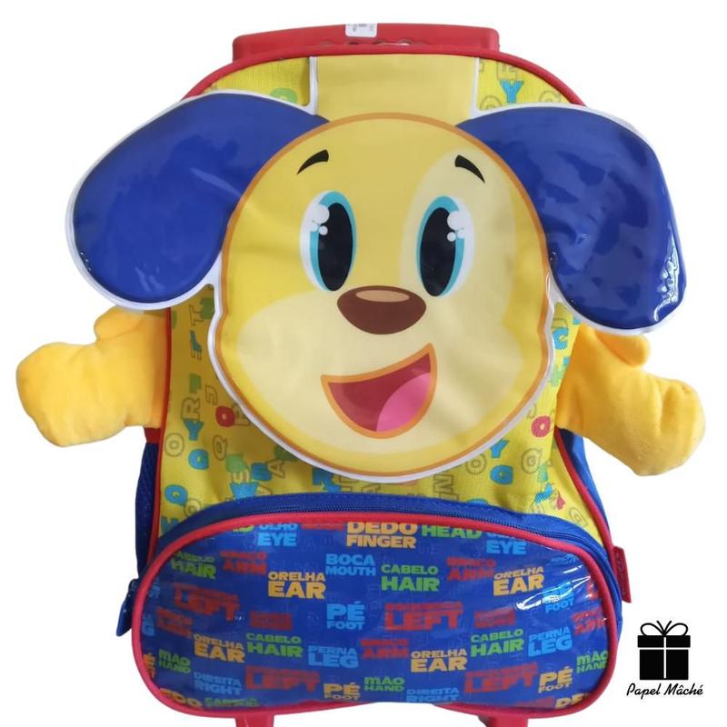 Mochila Infantil Cachorrinho Winth Baby Com Rodinhas SALDÃO. - Rio ...