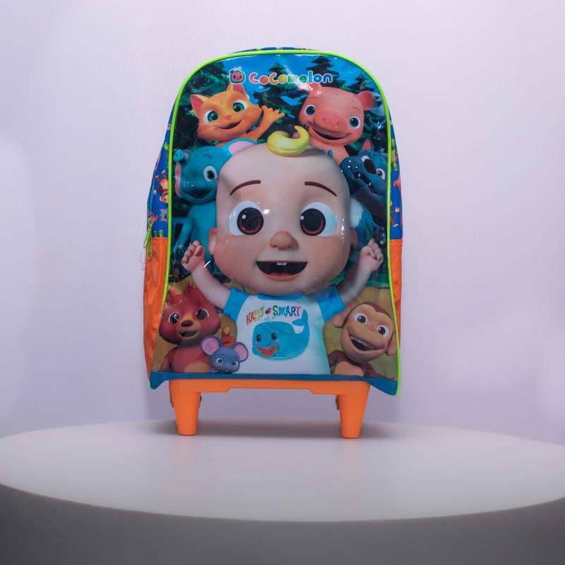 Mochila Infantil Com Rodas Cocomelon Xeryus - Mochilas - Magazine Luiza