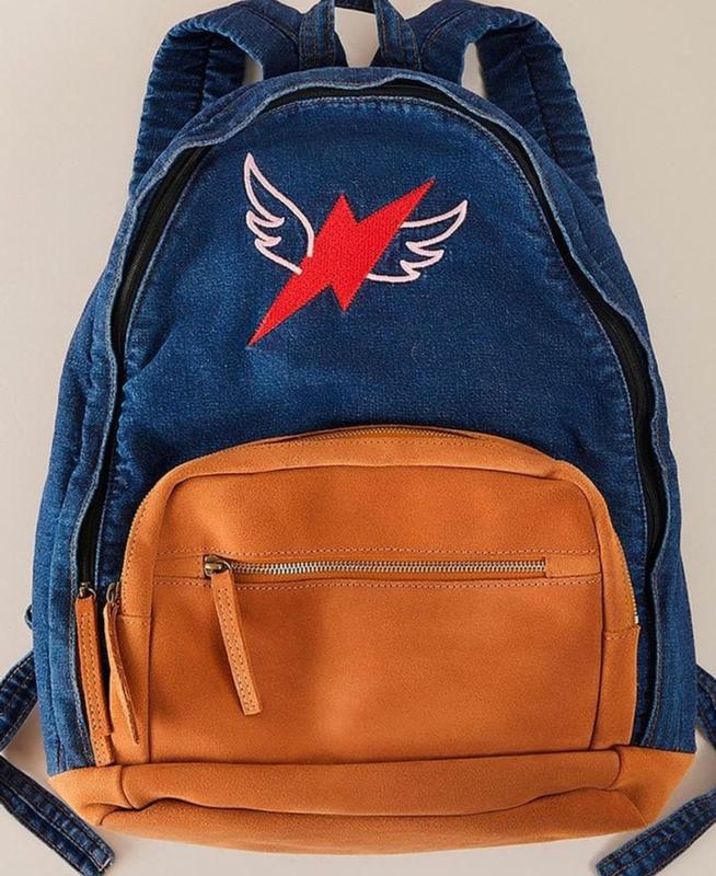 Mochila jeans Raio alado - Cantão - Mochilas - Magazine Luiza