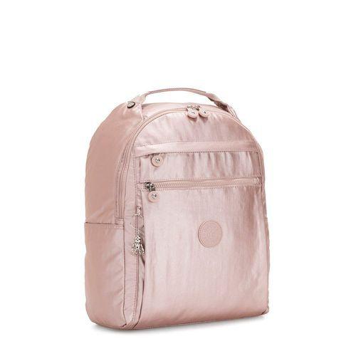 Mochila Micah Kipling Metallic Rose - Mochilas e Pastas - Magazine Luiza