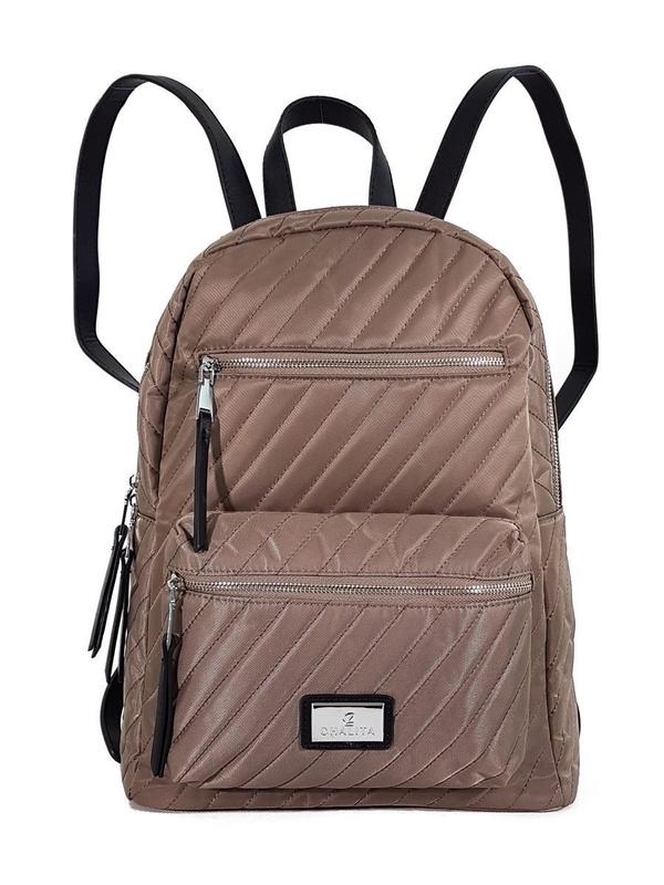 Mochila nylon matelassê diagonal - chalita - Mochilas e Pastas ...