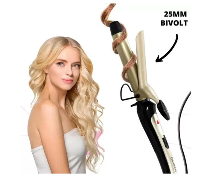 Modelador de cachos morina profissional by-707c 25mm de diâmetro ...