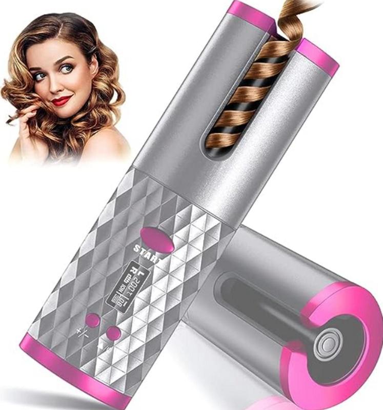 Modelador De Cachos Ondulador Cabelos Automático Sem Fio Portátil SL-886 - ILSANK - Modelador de ...