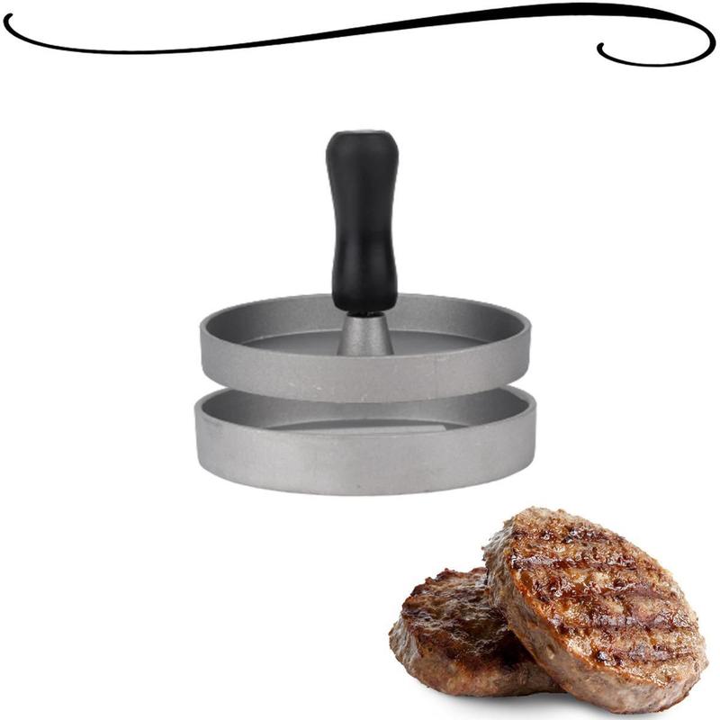 Modelador Prensa Hamburguer Profissional Molde Forma Fer - Full Fit ...