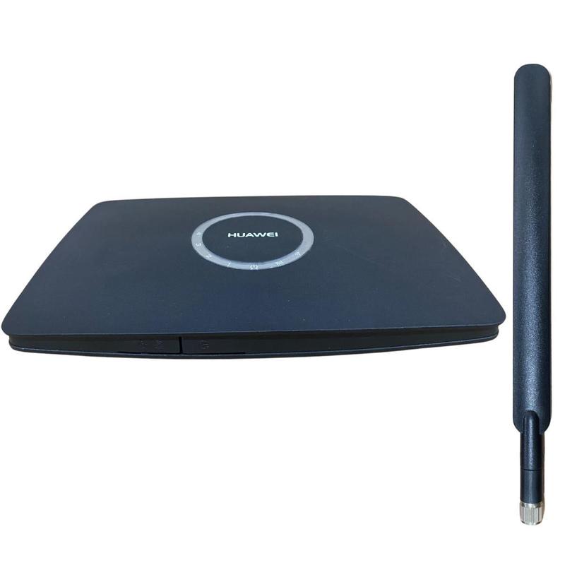 Modem Roteador Wifi 3G Desbloqueado Entrad Chip Antena Rural - Huawey ...