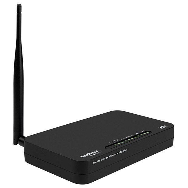 Modem Roteador Wireless Adsl2+ N 150Mbps Gwm2420n Intelbras - Roteador ...