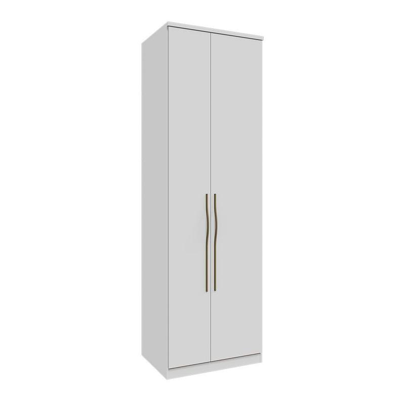 Modulo 2 Portas Cabideiro Duplo Setiba Rimo Branco - Móveis Rimo ...